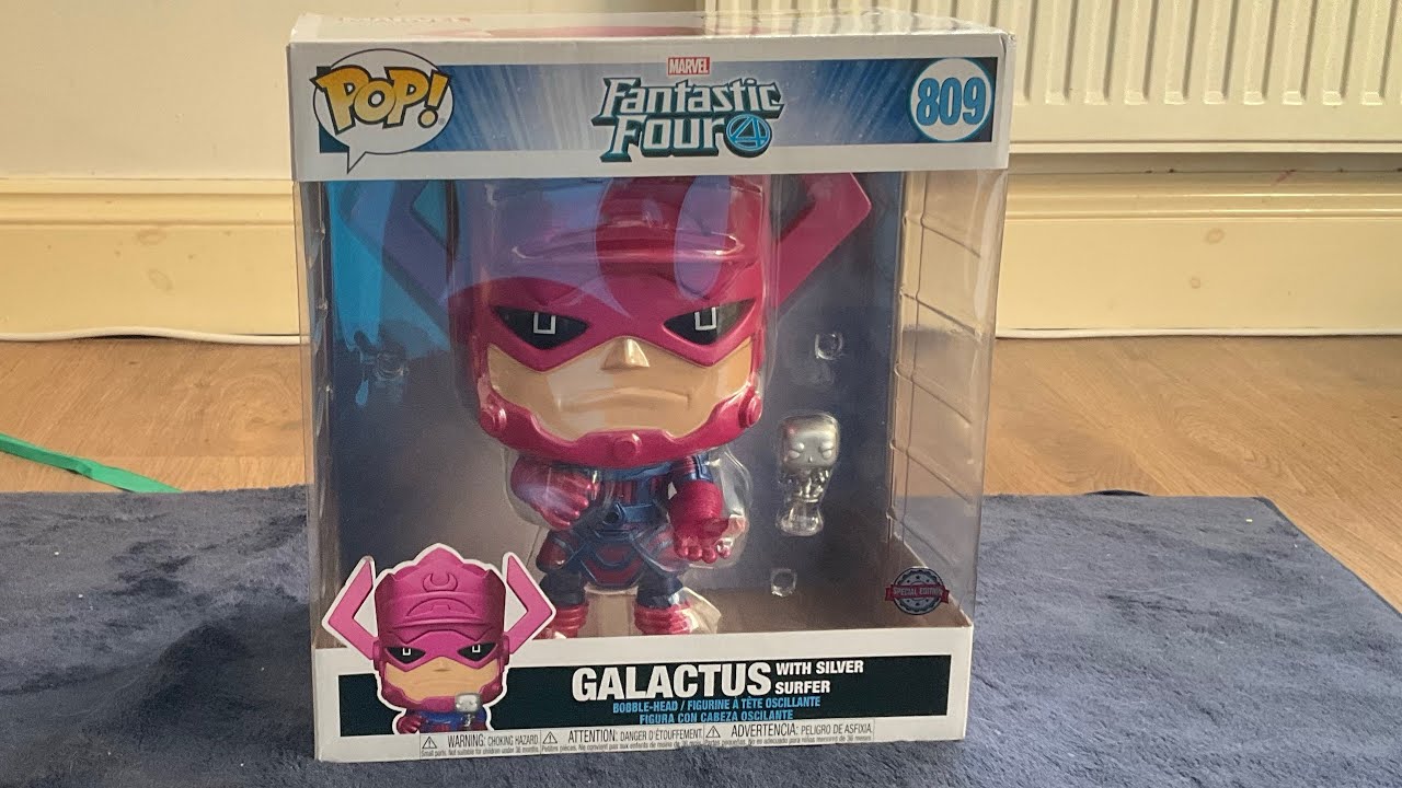 Unboxing GALACTIS 10 inch pop figure - YouTube