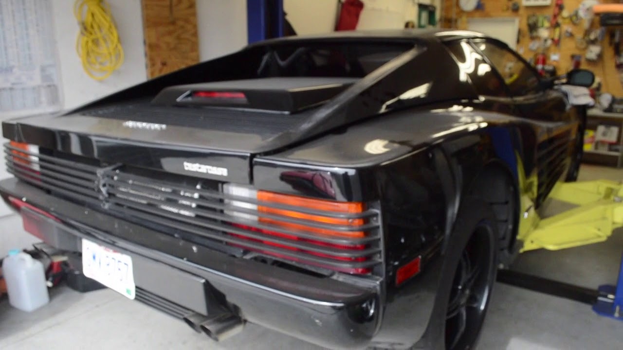 Ferrari Testarossa Gavarino Oil System Pressure Test Full Version - YouTube