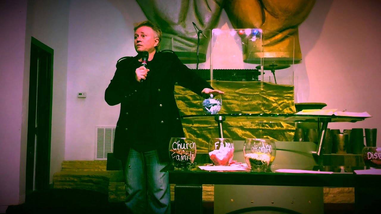 Angry Preacher Shatters Glass on Stage - YouTube