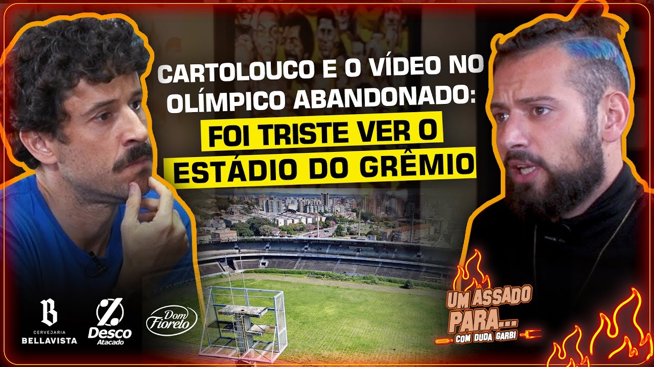 DUDA E CARTOLOUCO RELEMBRAM INVASÃO DO ESTÁDIO OLÍMPICO EM PORTO ALEGRE ...