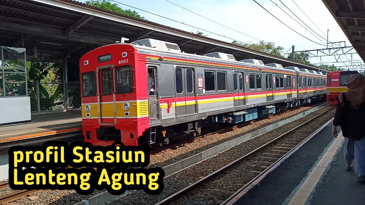 Stasiun Lenteng Agung || kereta Api Indonesia - YouTube