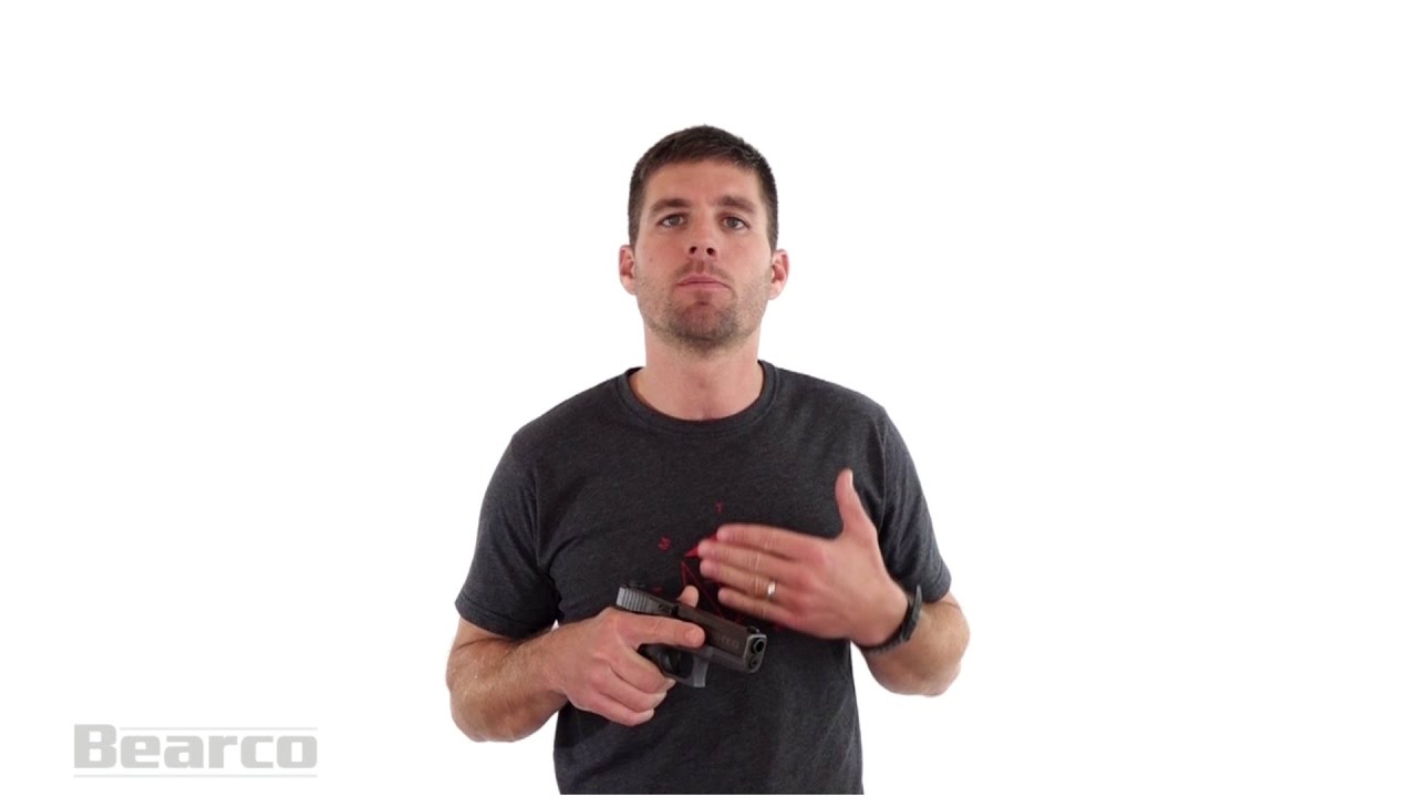 How to properly rack a handgun slide - YouTube