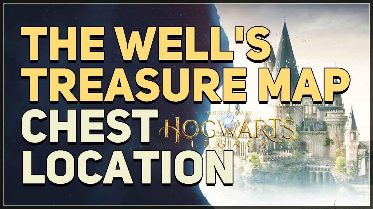 The Well's Treasure Map Hogwarts Legacy - YouTube
