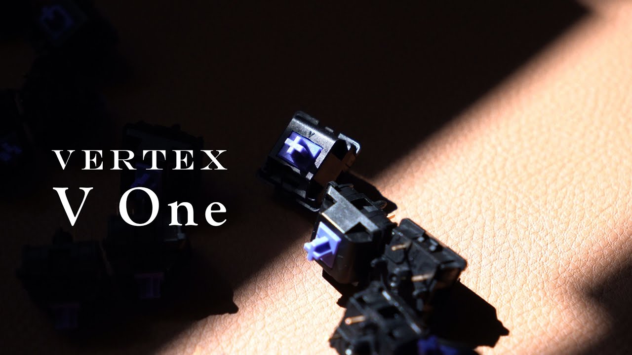 Vertex V One | $0.30 Linear Switch Review And Sound Test - YouTube