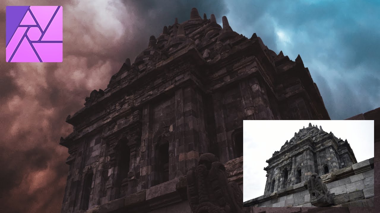 Replace Overexposed Background With a Dramatic Sky - Affinity Photo ...