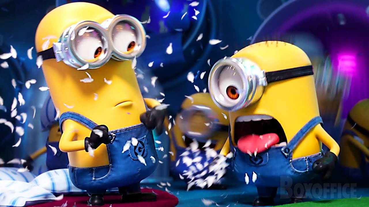 Lotta con i cuscini dei Minions | SCENA FINALE | Cattivissimo me 3 ...