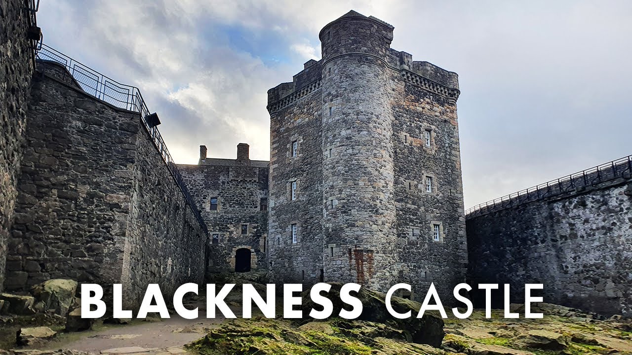 BLACKNESS CASTLE - Impressive 15th Century Stronghold | Walking Tour Scotland | Outlander ...