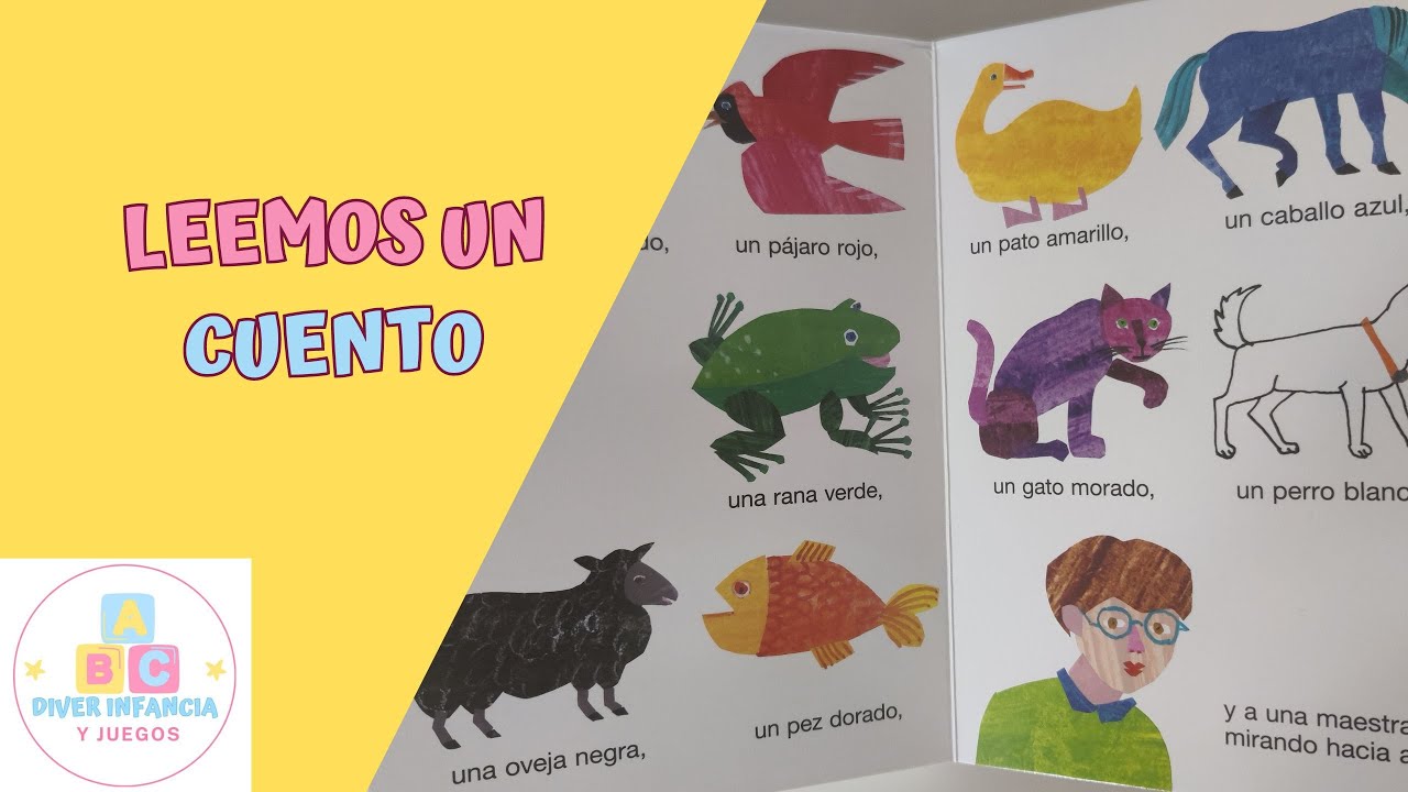 Leemos el cuento "Oso pardo, oso pardo, ¿qué ves ahí?" - YouTube