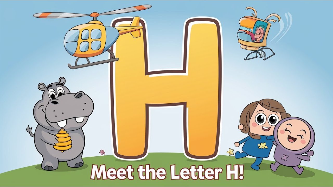 Letter H poem for kids - YouTube