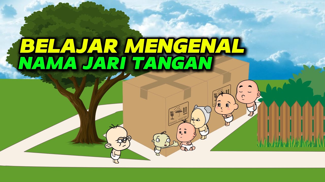 BELAJAR MENGENAL NAMA JARI TANGAN - YouTube