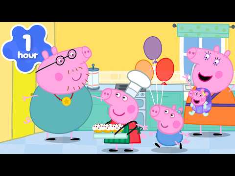 Peppa Wutz backt Kuchen für Papa Wutz! 🧁 Vatertag | Marathon Mini-Film | Ganze Folgen