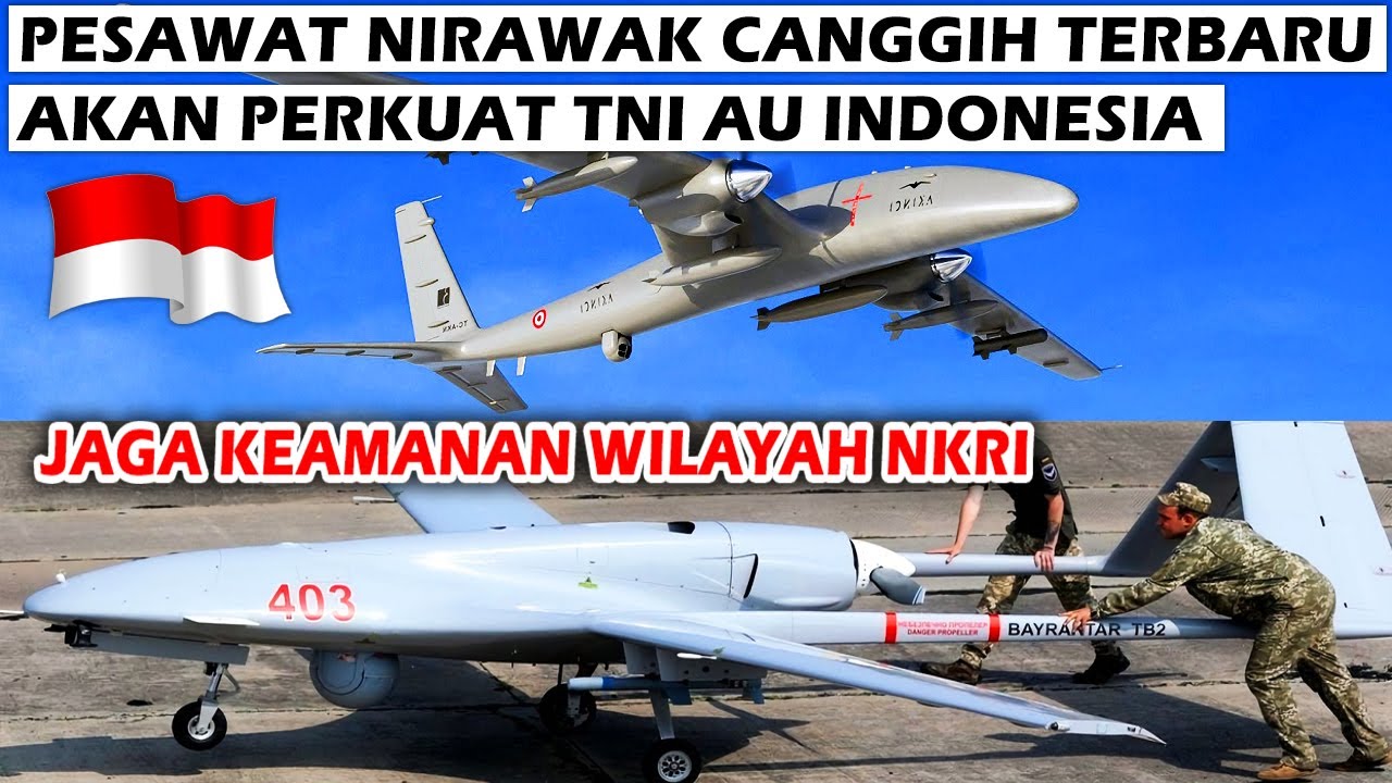 MANTAB!! PESAWAT TANPA AWAK CANGGIH/DRONE UAV BARU INI AKAN PERKUAT TNI ...