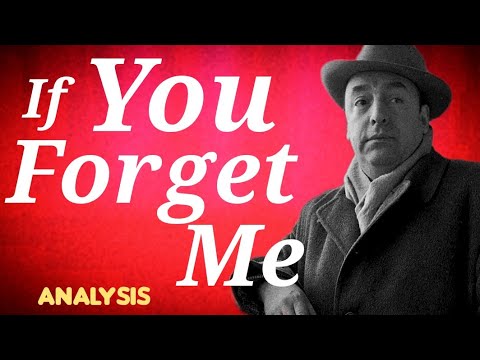 If You Forget Me by Pablo Neruda Analysis, Summary, Meaning Explained ...