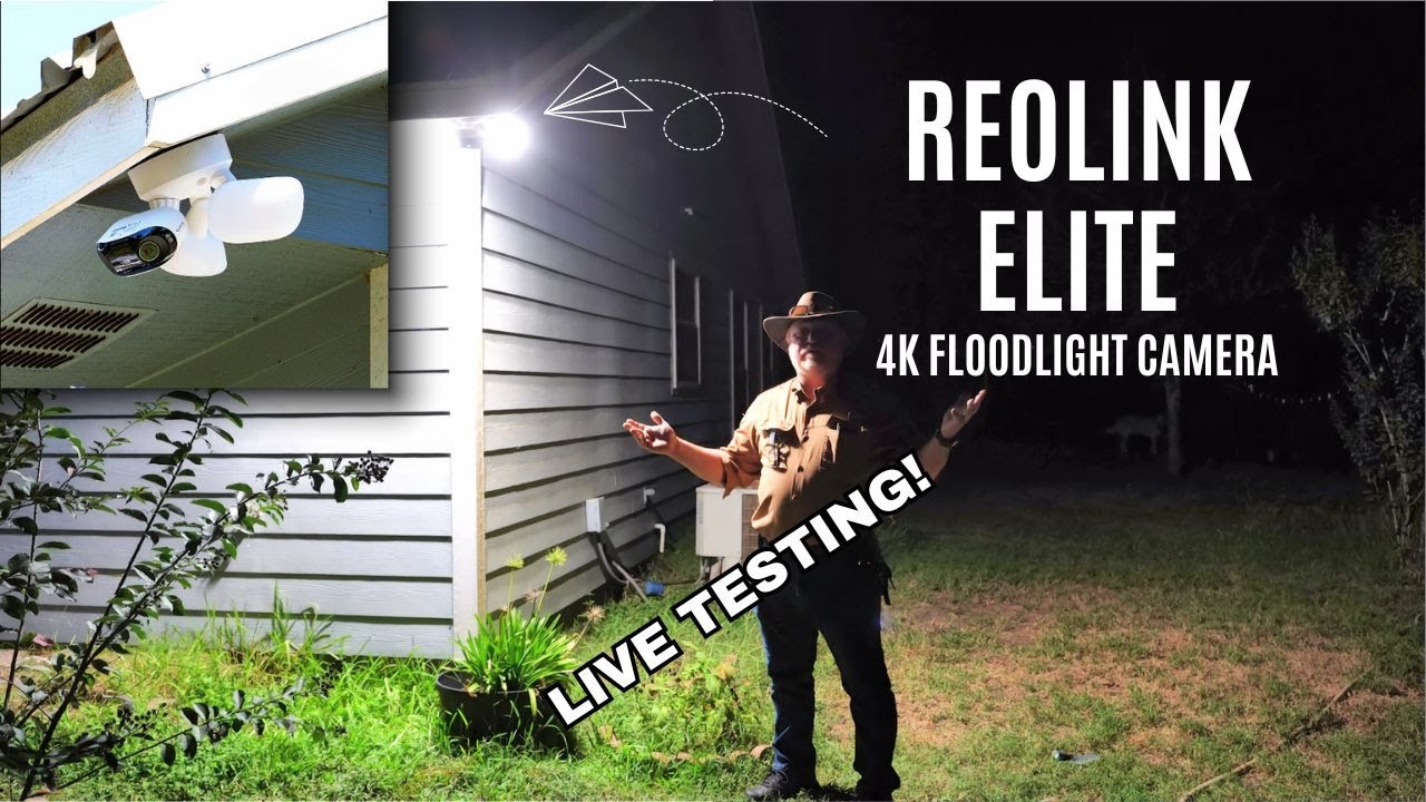Best Reolink Elite Floodlight Camera Review 🔦4K Night/Day & App Setup ...