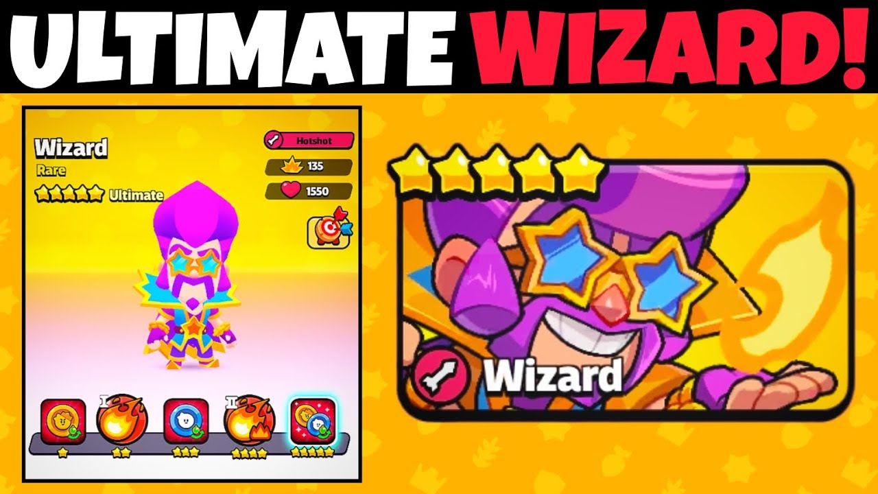 Ultimate Wizard is the best unit at the moment #squadbusters - YouTube