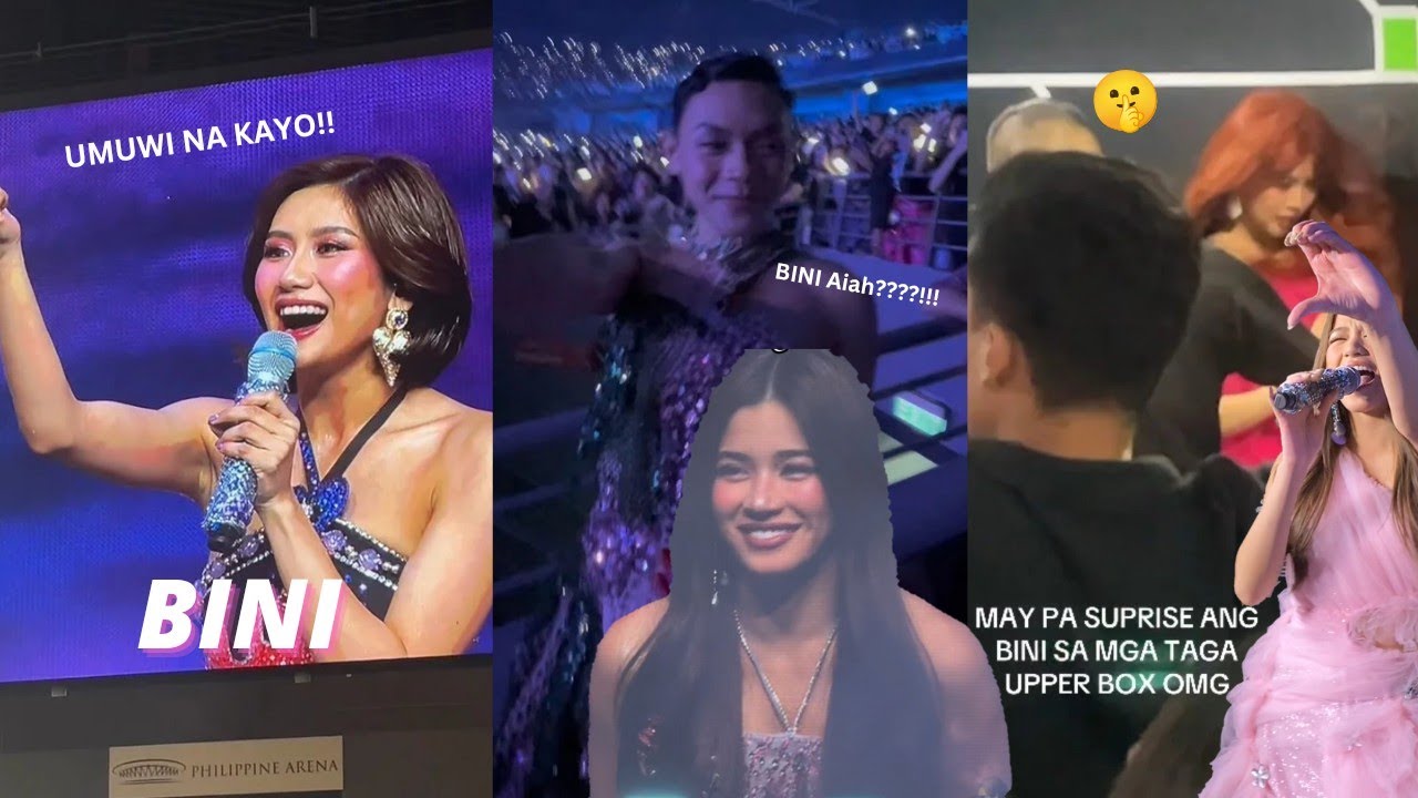 BINIverse at Philippine Arena Moment 2 - YouTube