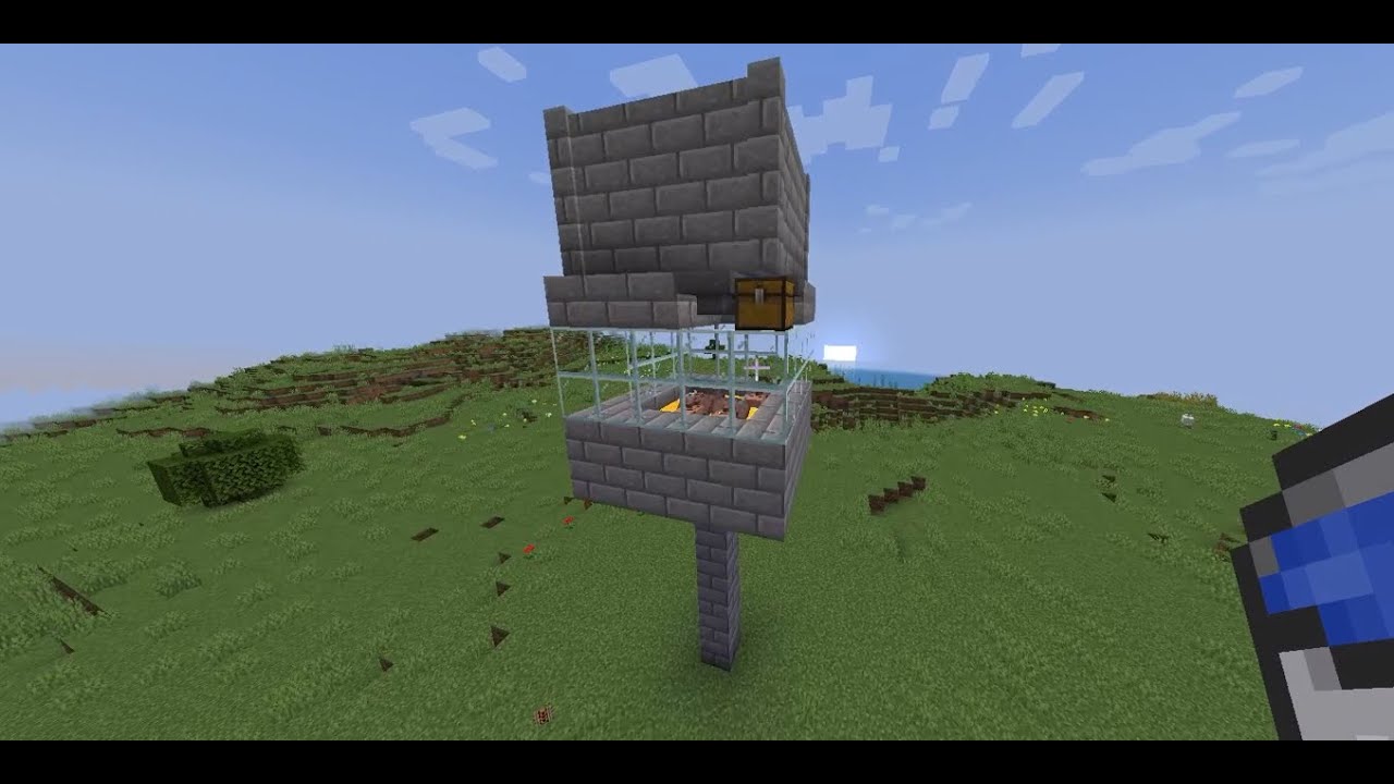 MINECRAFT Easy IRON FARM Without Zombie @Voltrox in 3 minutes - YouTube