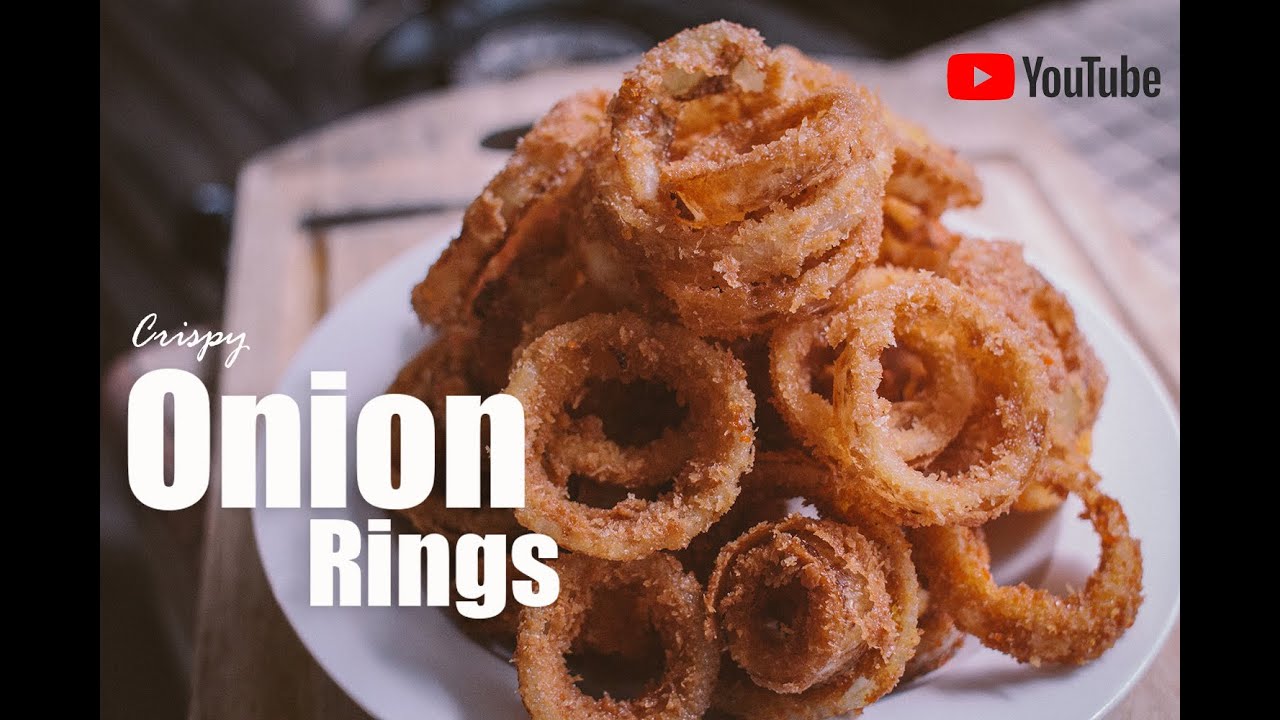 How to make Onion Rings (simple steps to make crispy onion rings for ...