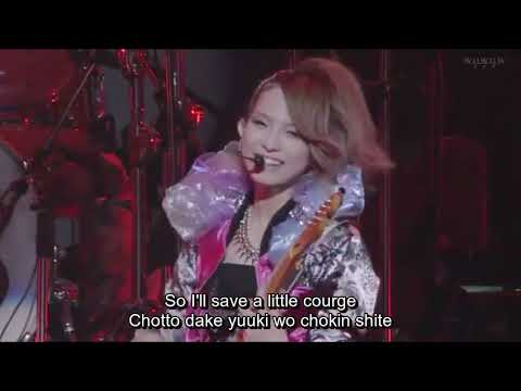 SCANDAL - Hi Hi Hi (LIVE - Romaji & English Subtitles)