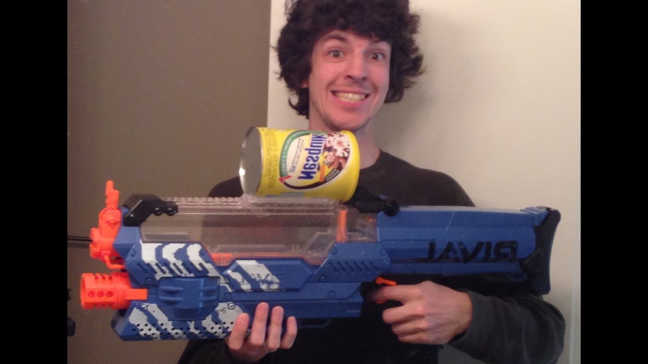Nerf RIVAL NEMESIS Mod - The Nesquik Blaster - YouTube