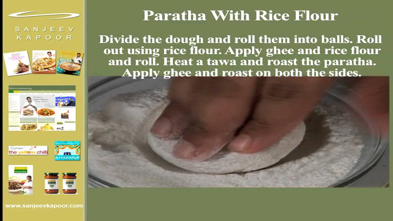 Rice Flour Paratha - YouTube