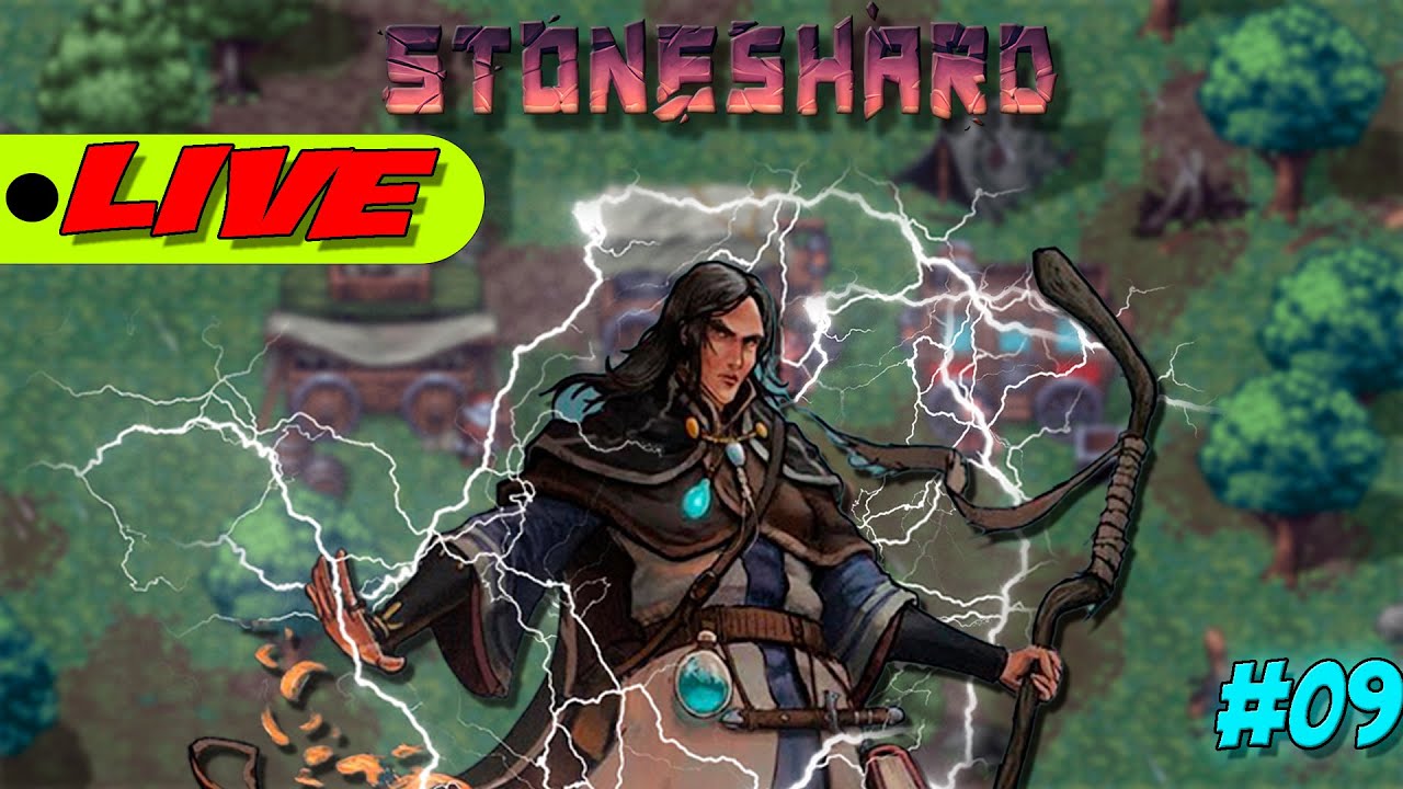 🔴 LIVE STONESHARD FORGOTTEN LORE #10 BUILD DE ELECTROMANCY Gameplay PT ...
