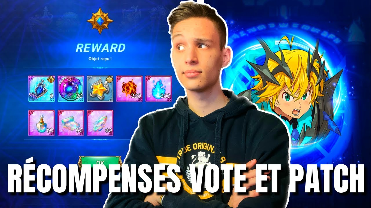 COMMENT RÉCUPÉRER LES RÉCOMPENSES DE VOTE DU TOURNOI ET PATCH ...