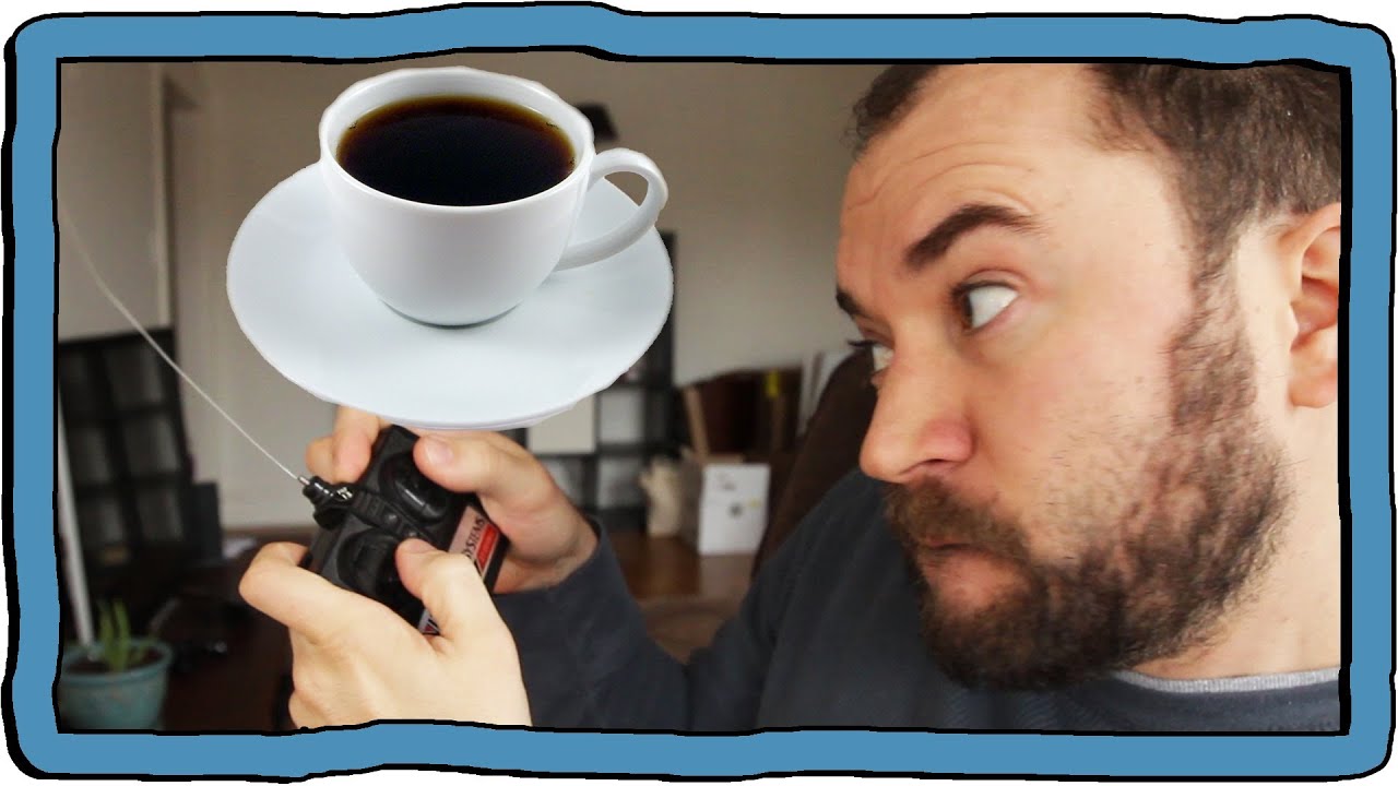 Coffee Delivery Drone - YouTube