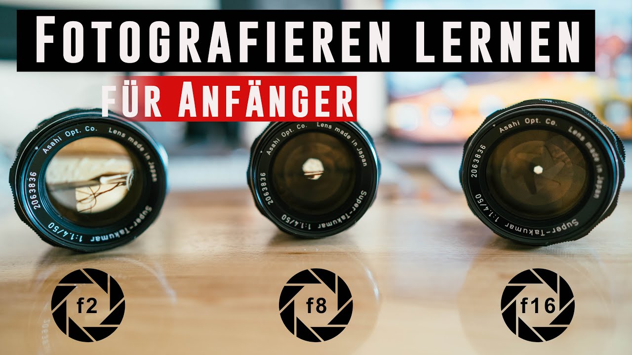 Fotografie Kurs #1 Bestandteile, Funktionsweise, Kameratypen ERKLÄRT ...
