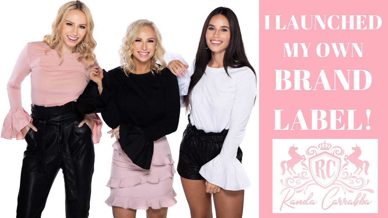 Randa Carrabba The Label - LAUNCH DAY! - YouTube