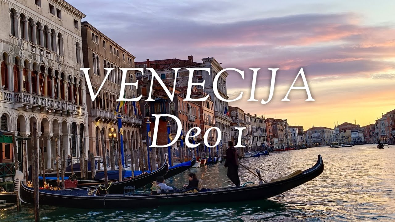 Venecija Italija Deo 1, Riva Degli Schiavoni, Most Uzdaha, Duždeva ...
