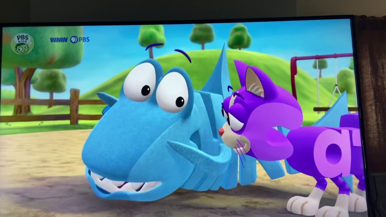 WordWorld Shark builds a flag and carry’s it in a parade - YouTube
