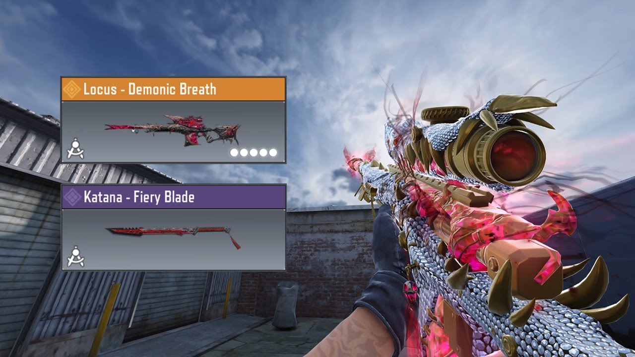 Locus Demonic Breath + Katana Fiery Blade - YouTube