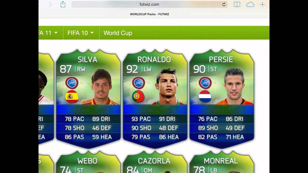 My best futwiz packs - YouTube
