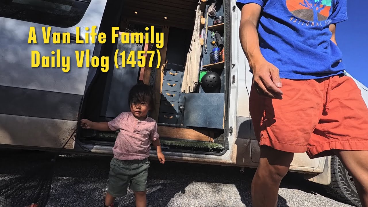 Camping In the Heart of Las Vegas | A Van Life Family Vlog - YouTube