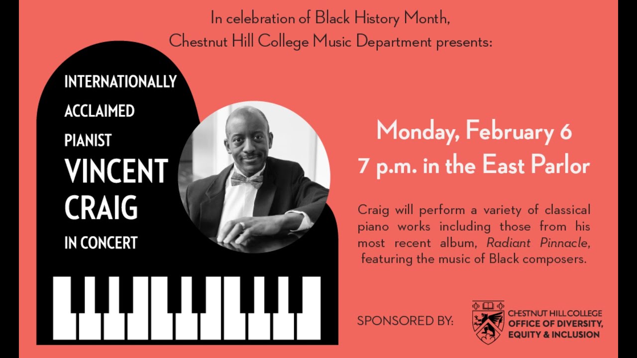 Internationally Acclaimed Pianist Vincent Craig in Concert - YouTube