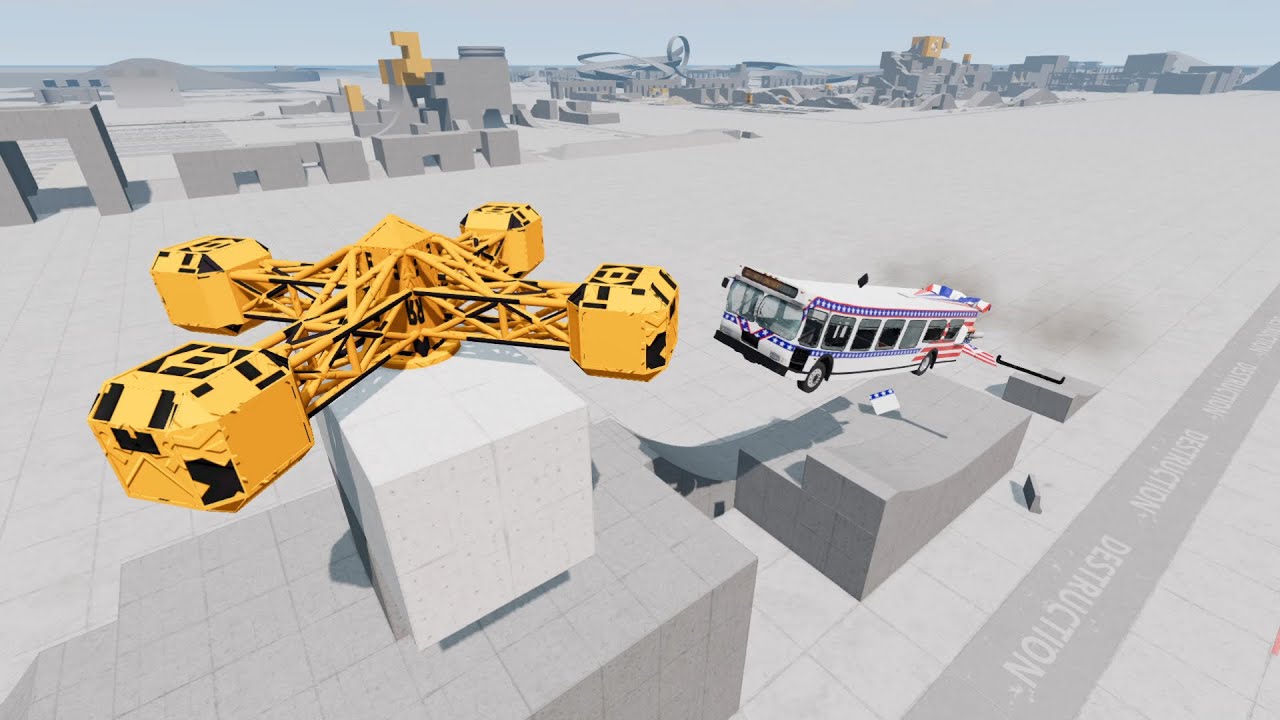 Cars vs Spinner in grid map - beamng drive gameplay - YouTube