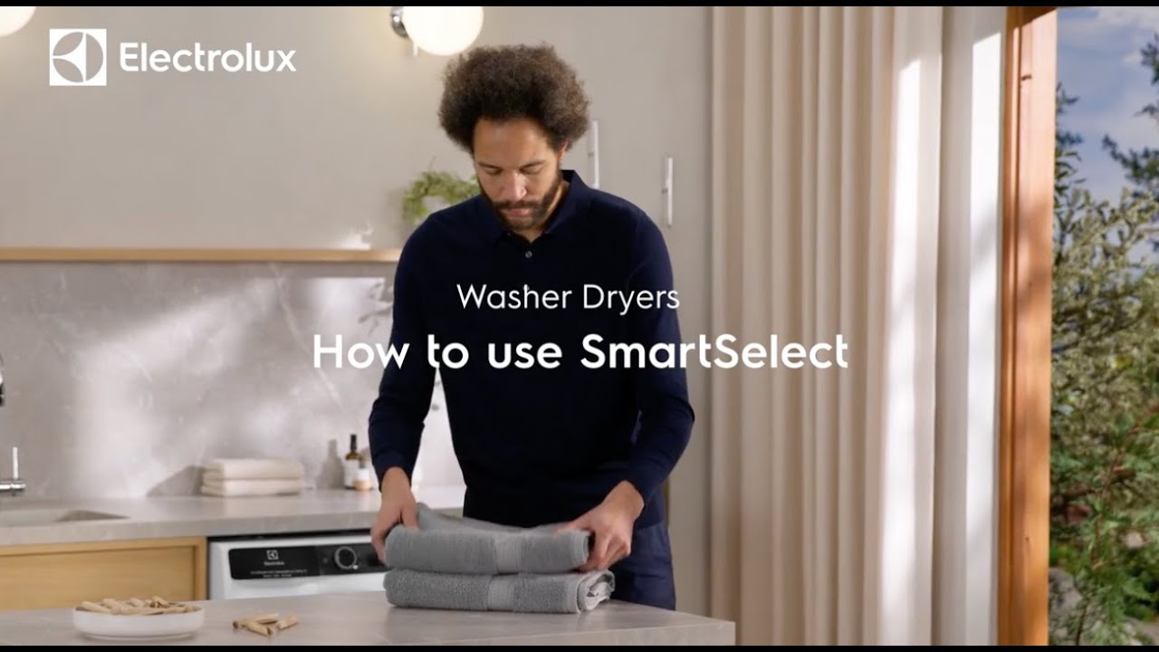 Electrolux SmartSelect for Washer Dryers - YouTube