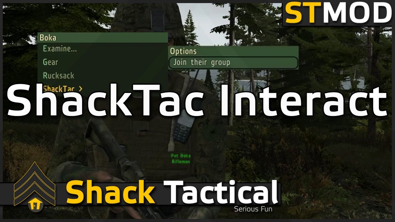 ShackTac Interact Mod - YouTube