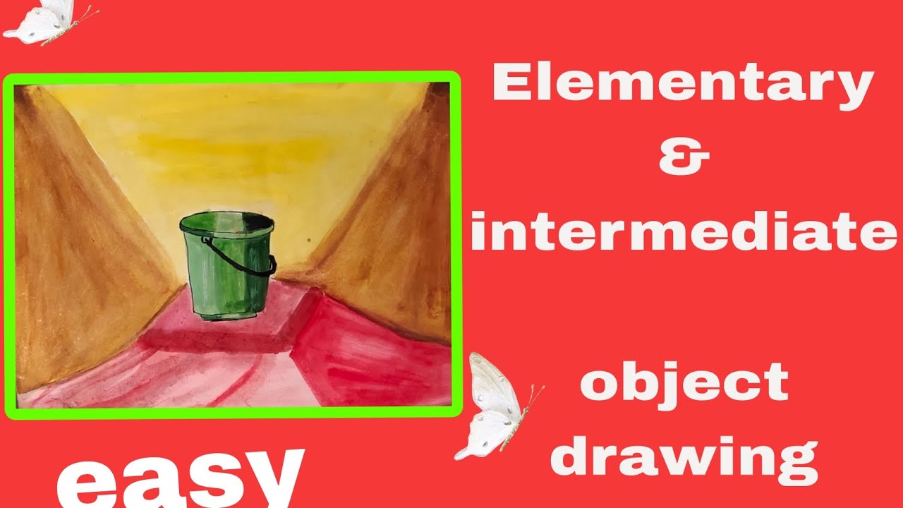 Elementary and Intermediate Object Drawing Easy #short #drawing ...