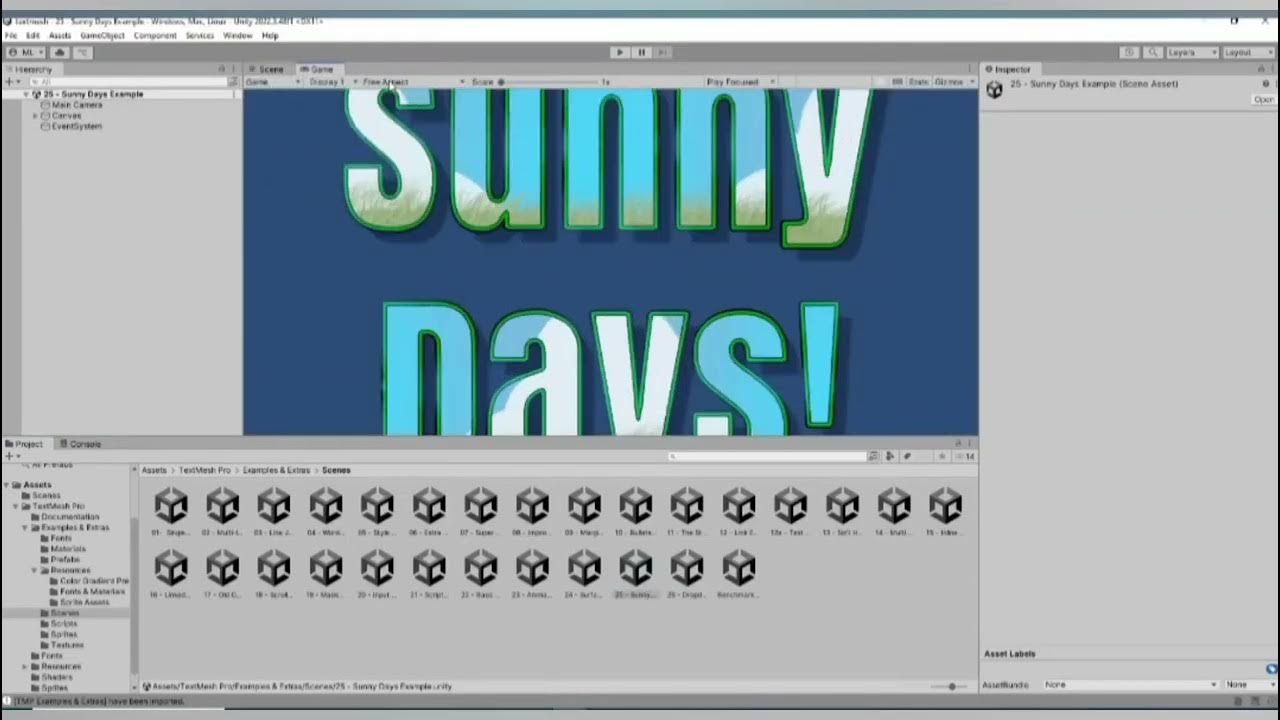 TextMesh Pro in Unity - YouTube