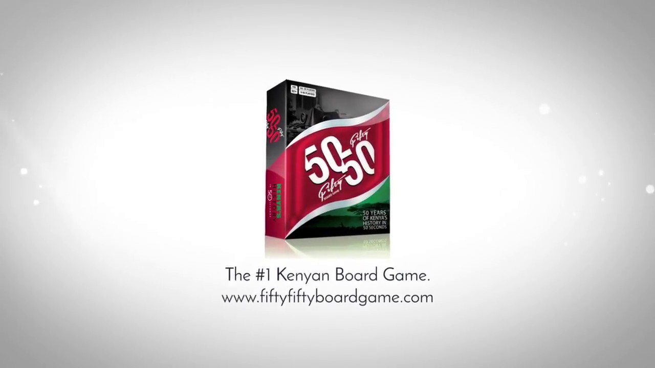 50-50 Kenyan Board Game Night - YouTube