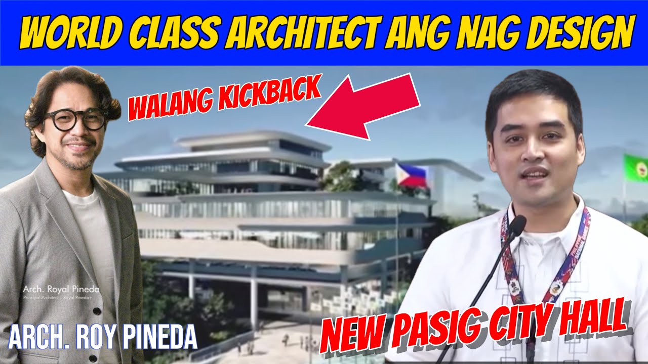 Architectural Design of New Pasig City Hall Explained by Arch. Royal Pineda - YouTube