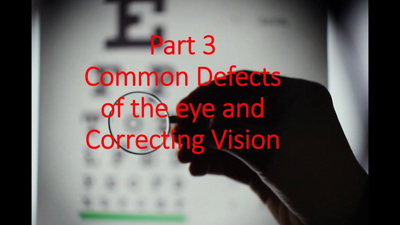 Part 3 Common eye defects and how to correct them - YouTube