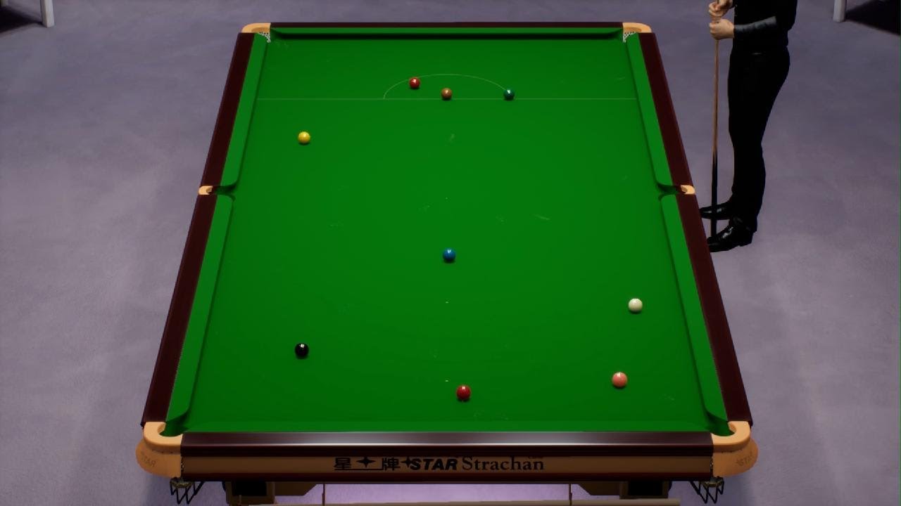 Snooker pot the cue ball via the red ball. - YouTube