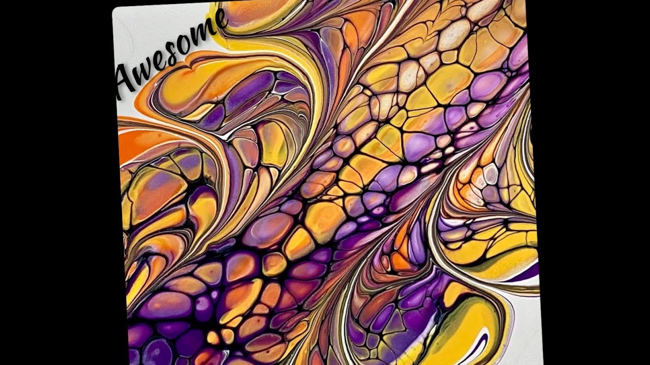 (1563) Awesome Swipe and Swirl Technique, Amazing Colour, Combo ...