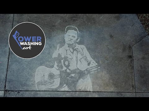 Power Washing Art dedicated to the HOA - YouTube