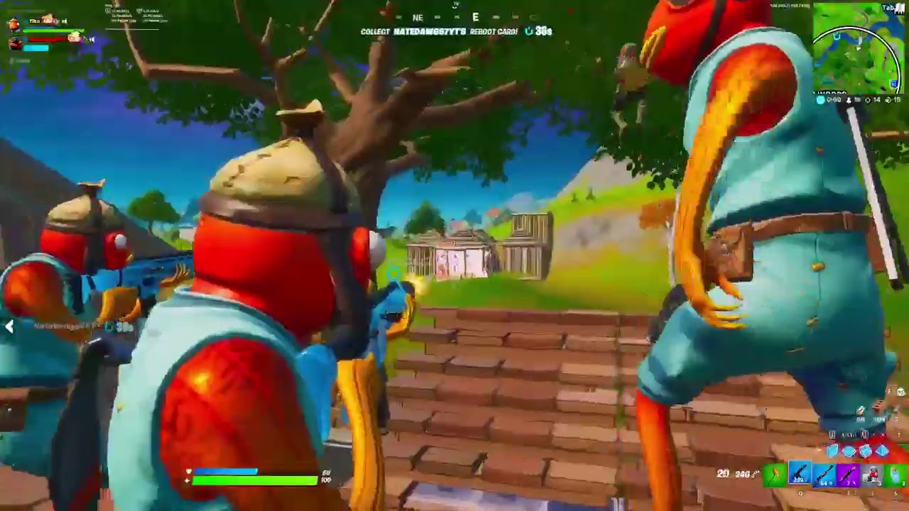 Tiko Fornite The Fish Army ATTACKS Famous YouTubers! - YouTube