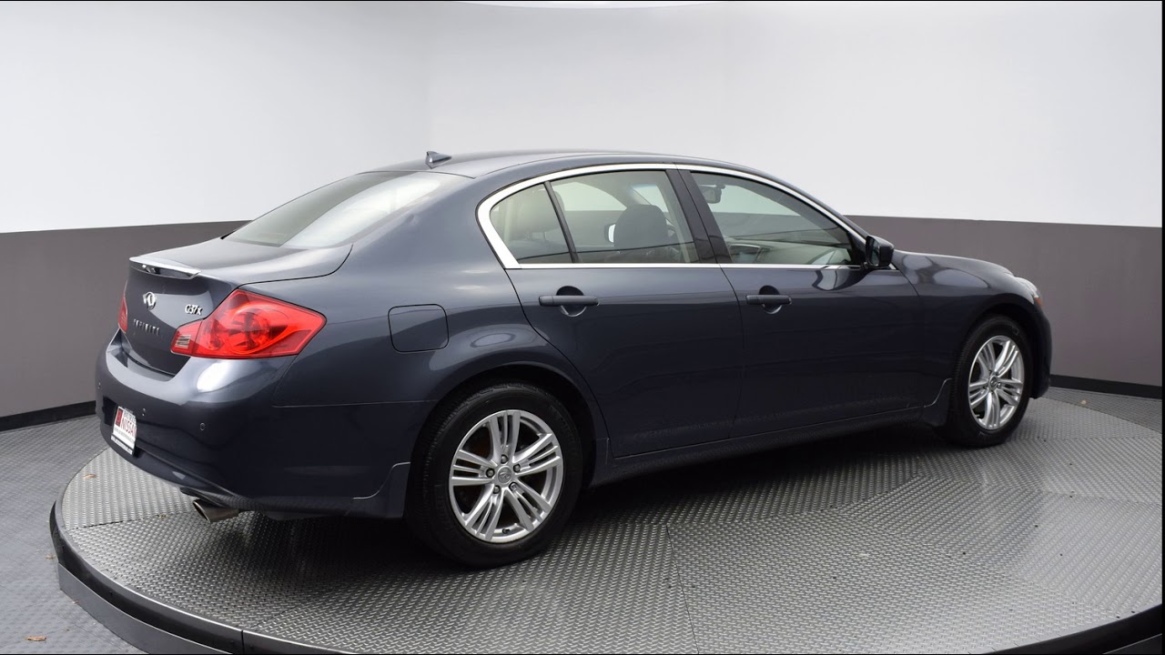2012 Gray INFINITI G37 4D Sedan #CW971055 - YouTube