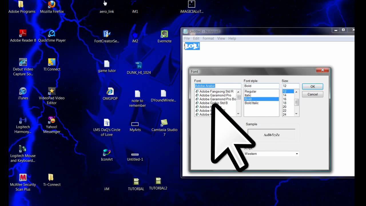 BIGGEST CURSOR YOU WILL EVER SEE... - YouTube